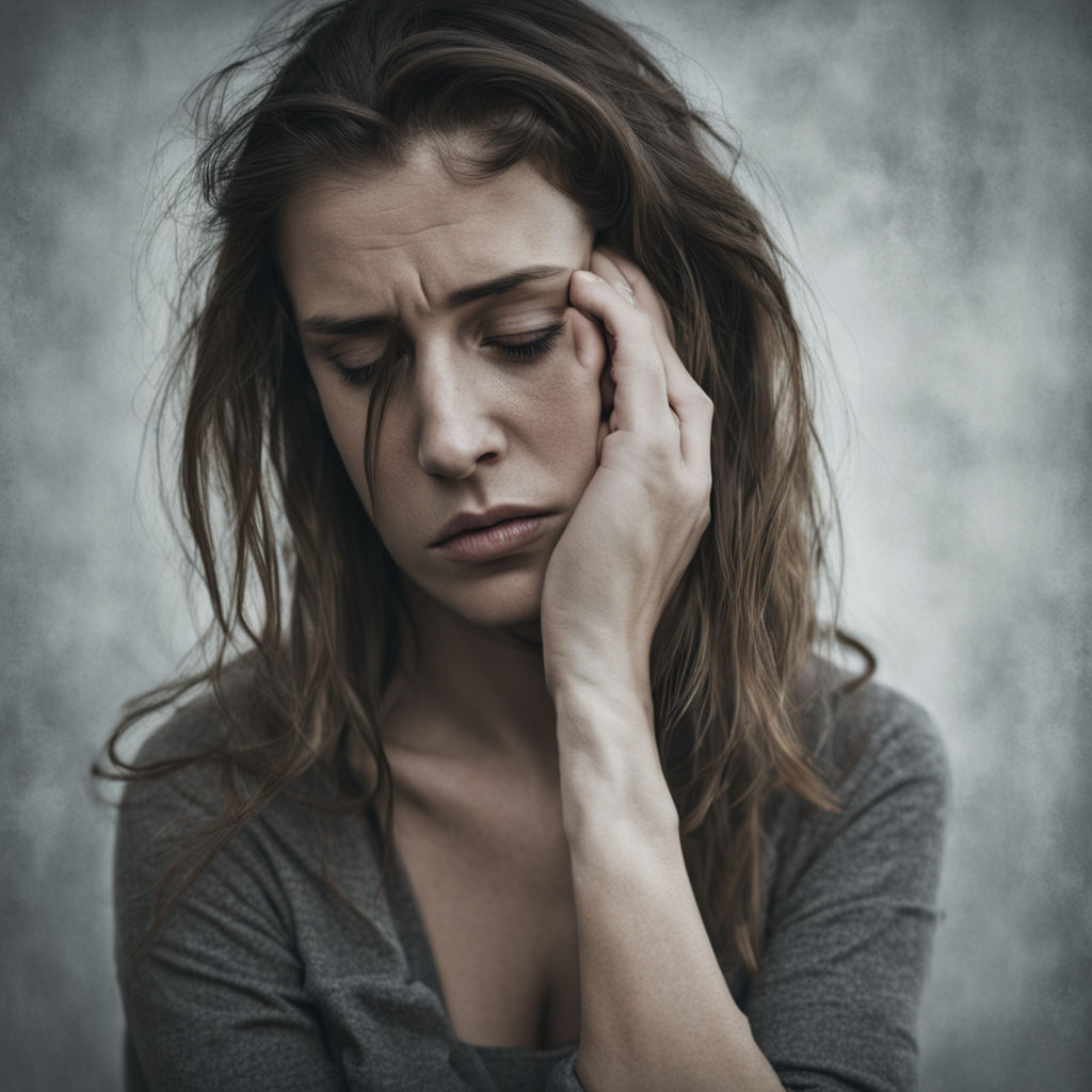 Sad woman by Júlia - Playground