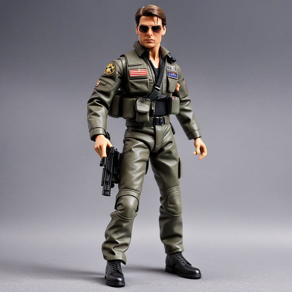 Tom Cruise action figure by zainy sahit - Playground