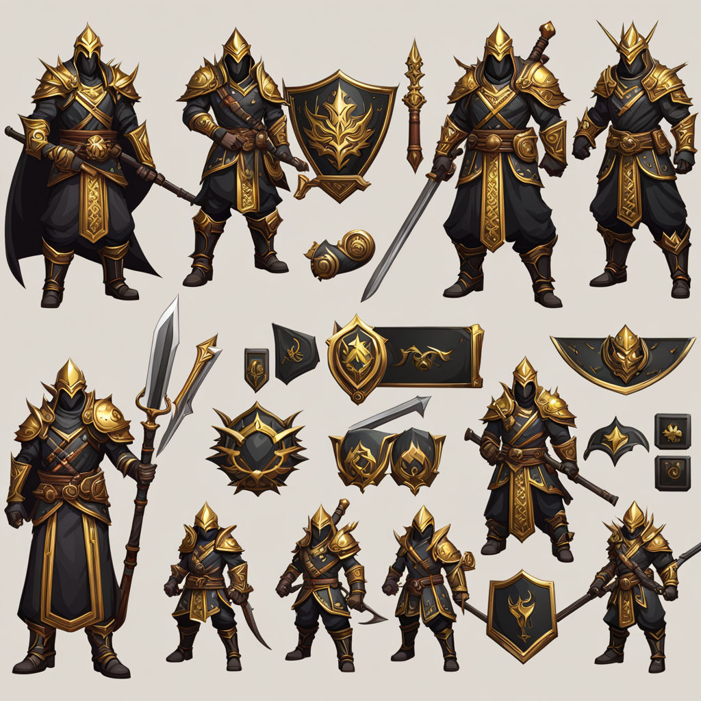 MMORPG UI Kit by Mazeah321 Mazeah - Playground