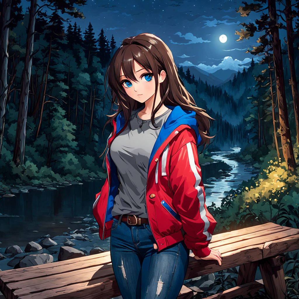 A girl by hugo Durand - Playground