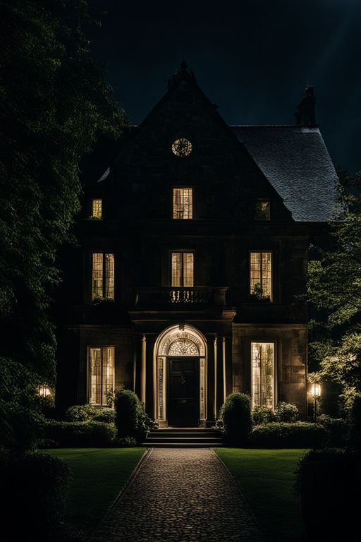 A house in the dark academia aesthetic by Karen Kaspar - Playground