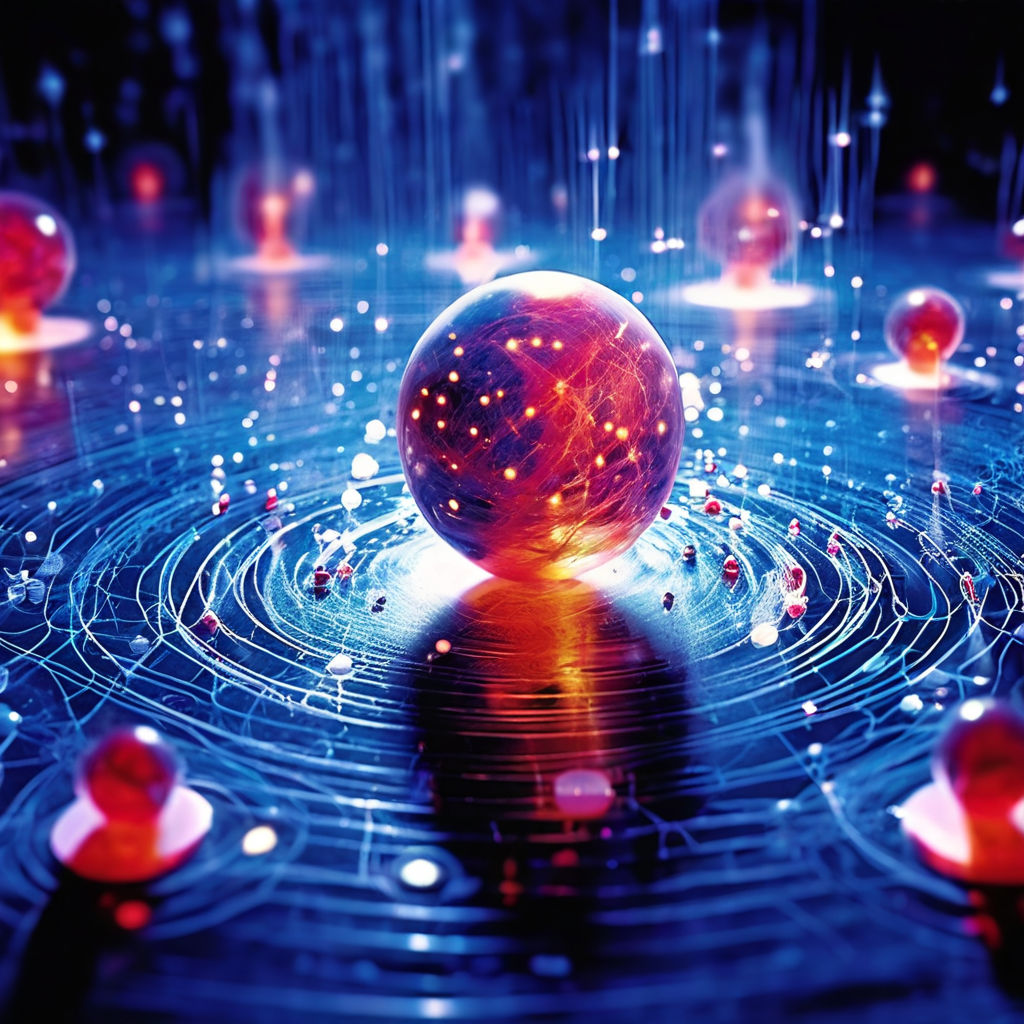 Quantum Quietude: Create an image visualizing the serene a... by Michel ... Quantum Quietude: Create an image visualizing the serene a... by Michel ...