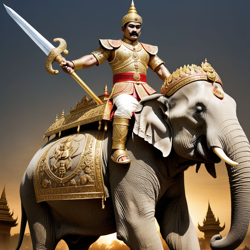 The King of Siam is strong and powerful by นายธิติ ยูระอินทร์ - Playground