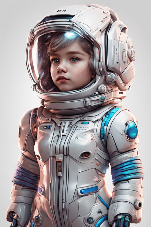 Cute and adorable 6 jear old astro girl by Stefanie Schuster - Playground