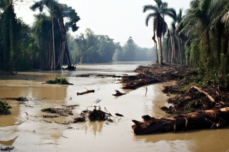 Deforestation flood disasters by The Relax Meditation Channel - Playground