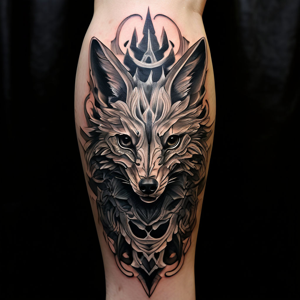 Pelvic Jackal tattoo, by Arno Greyling - Playground