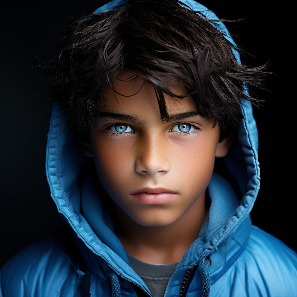 13 years old boy by Lisa Dorfmeister - Playground