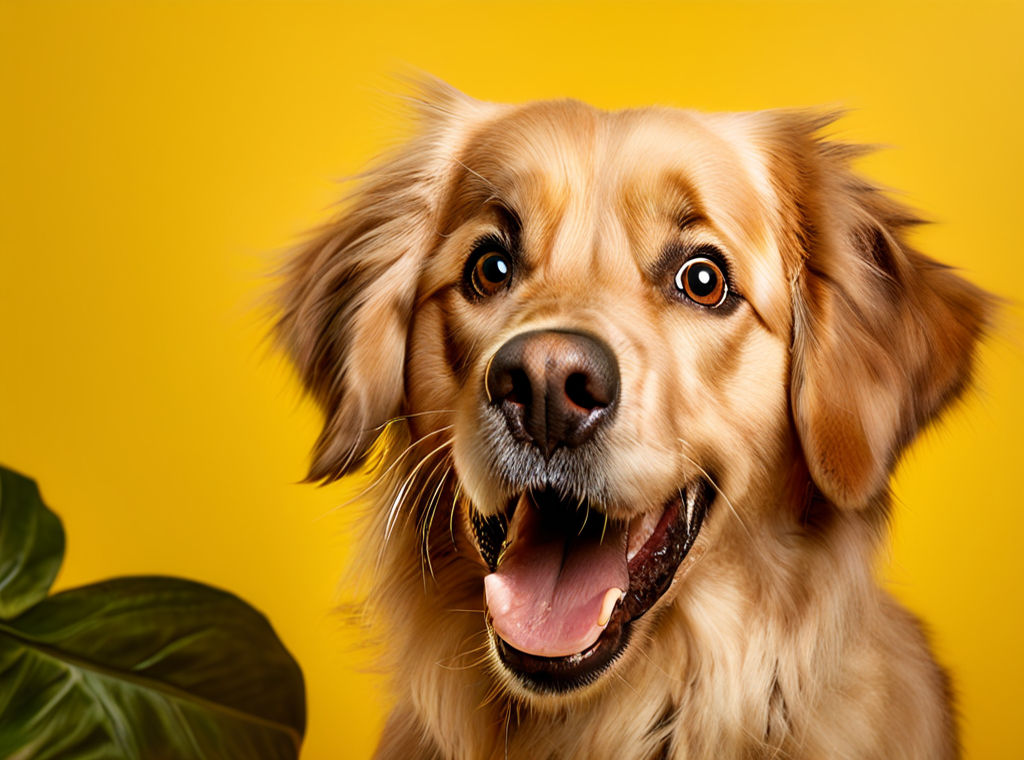 An hyperrealistic beautiful dog with huge expressive eyes by Всё По ...