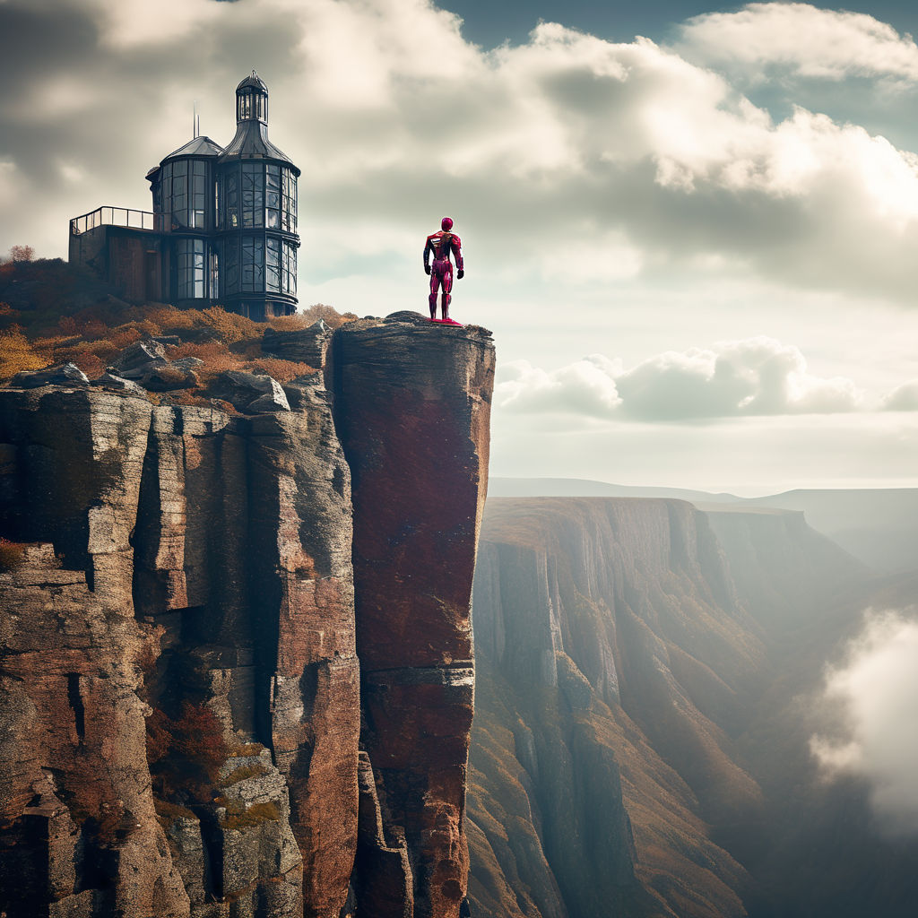 The iron man came to the top of the cliff how far had he wal... by ...