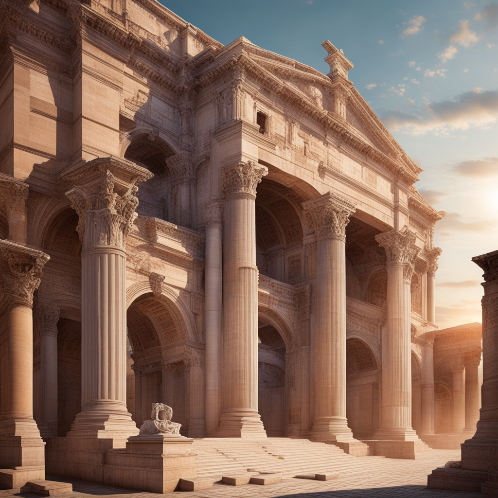 Roman architecture by Melody Hawley - Playground