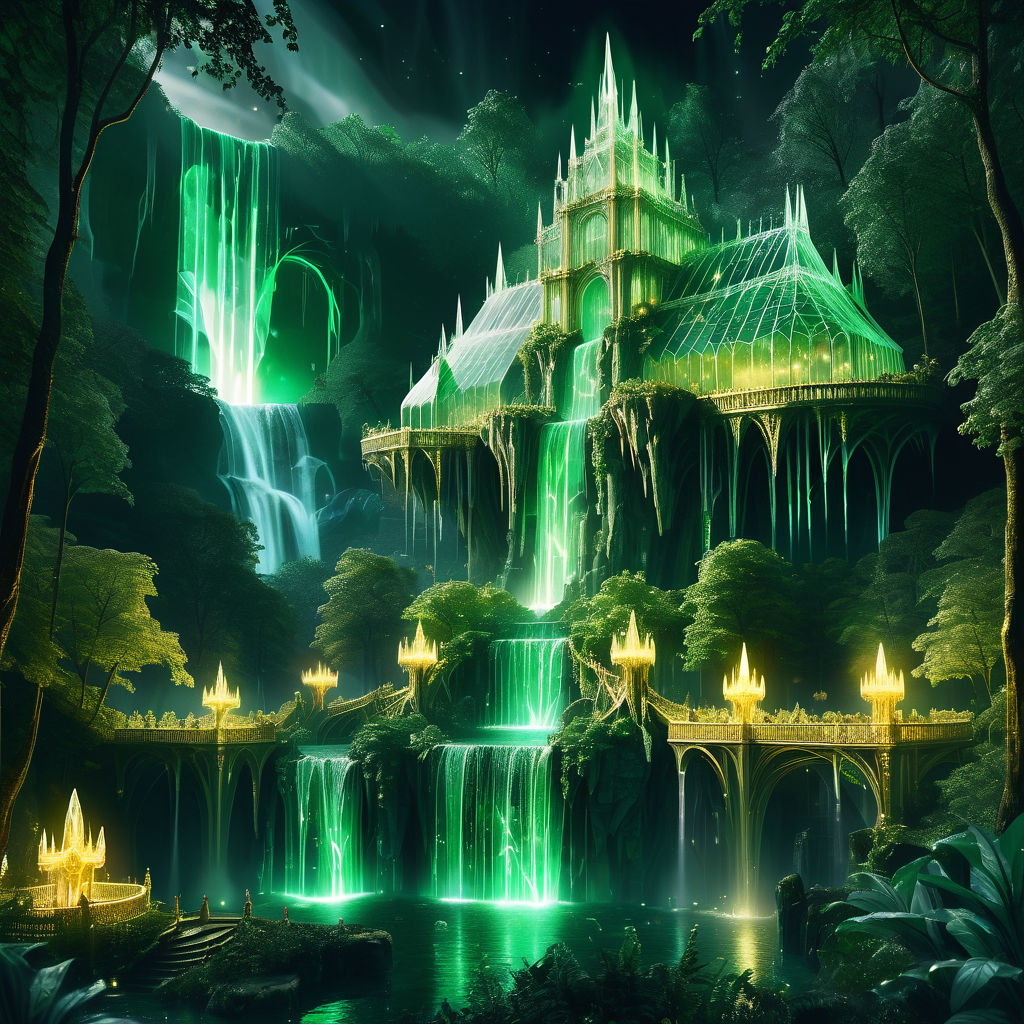 The crystal palace of the elves by Старк Спок - Playground