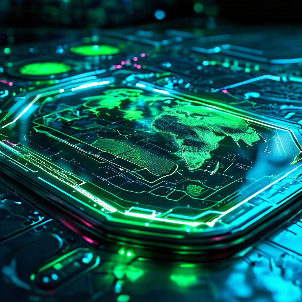 Futuristic navigator device by Jon Green - Playground