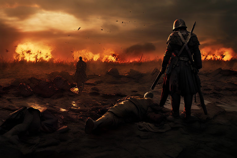 The cruelty of the battlefield. by 末日李 - Playground