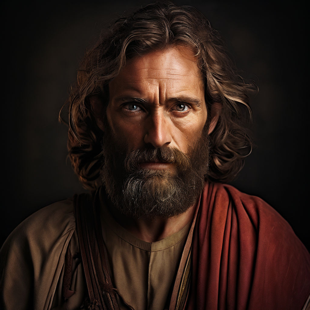 Realistic portrait photo of saint paul by Jude Kyle Sarmiento - Playground