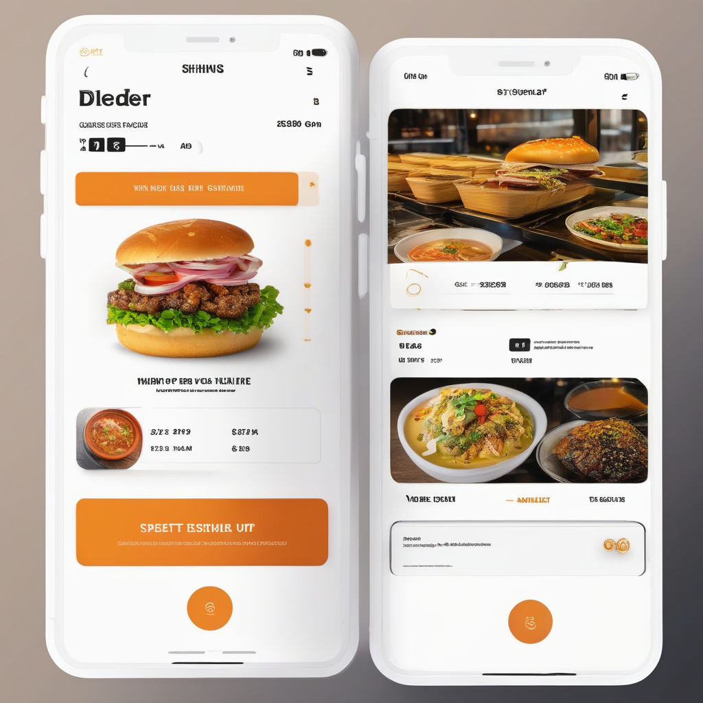 Ui ux design of a order received screen of a restaurant app by Saleel ...