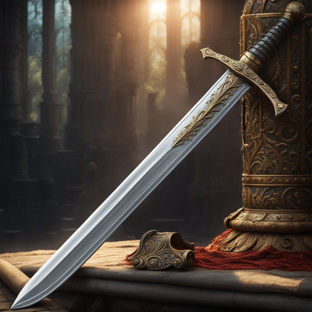 A whole sword from a 1st century armor by Armando Martínez - Playground