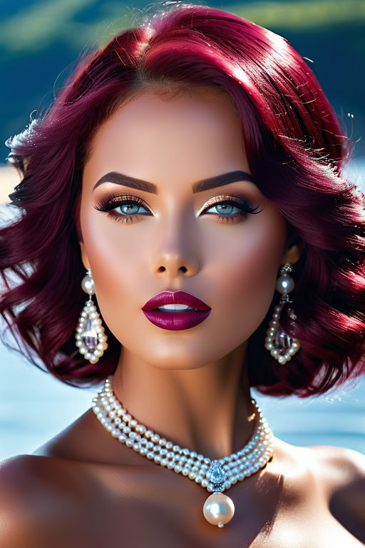 Luxurious stunningly beautiful woman by Galina Bugaenko - Playground