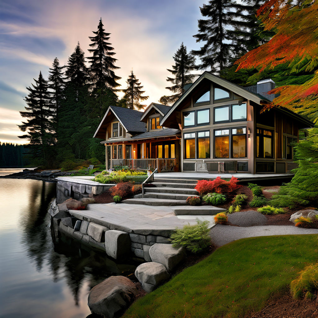 Photo realistic real estate style photograph of the front of... by Kyle ...