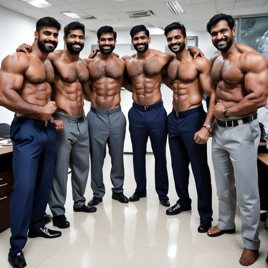 6´2 muscle man shirtless South Indian hunks 5 friends daddy ... by Bee Lee - Playground
