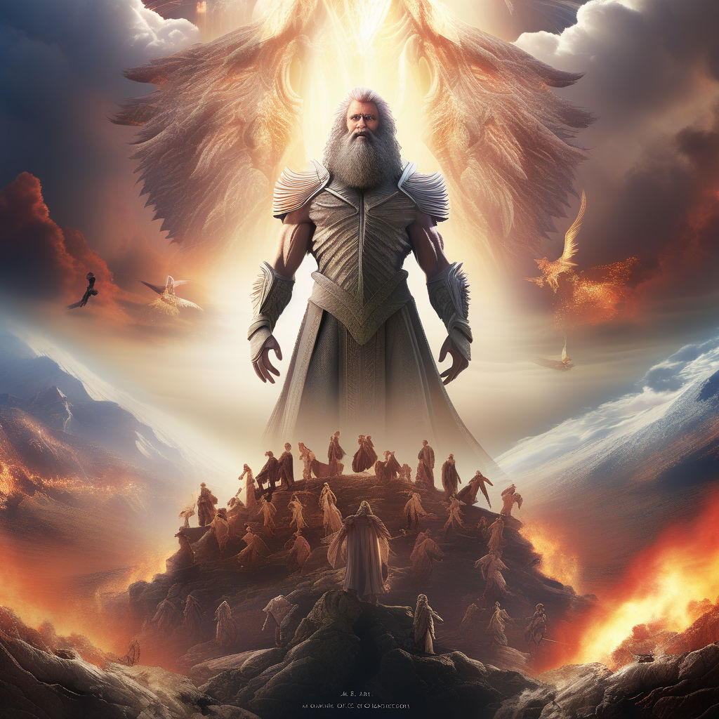 The poster of a film about Adam’s creation by Clay and fire ... by Max ...