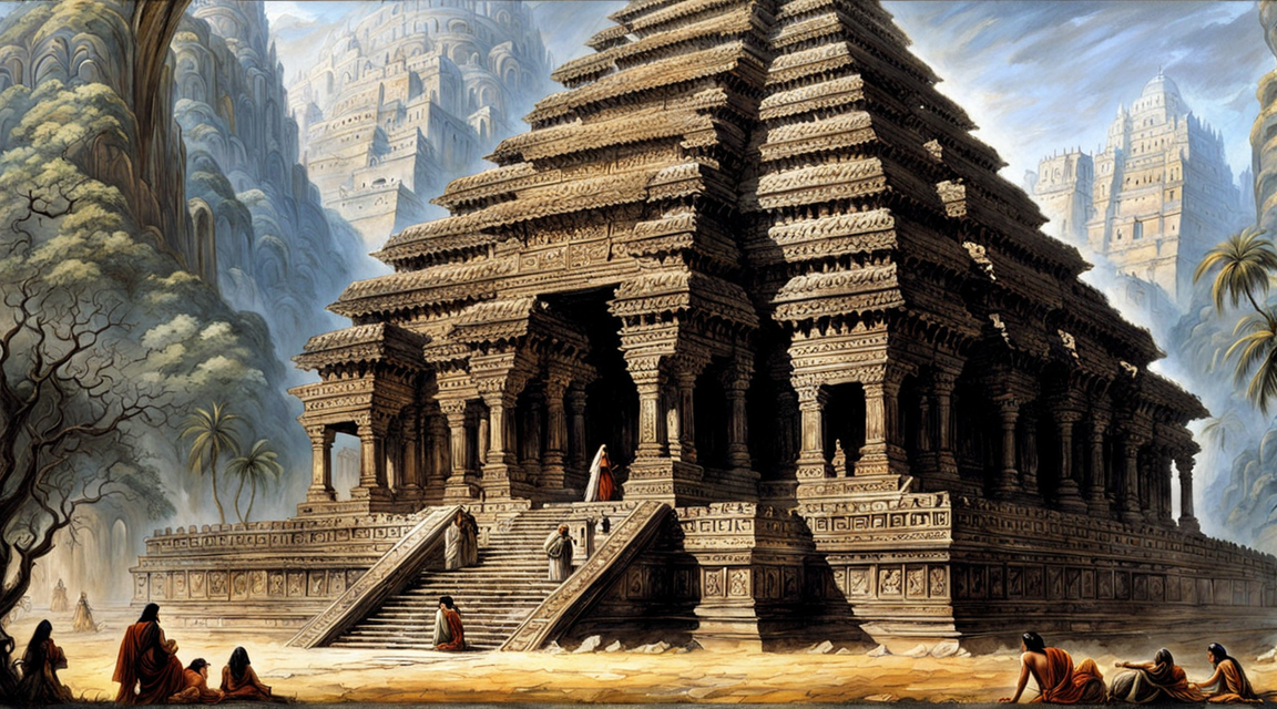 Ancient Indian Temple by HistorianSL - Playground