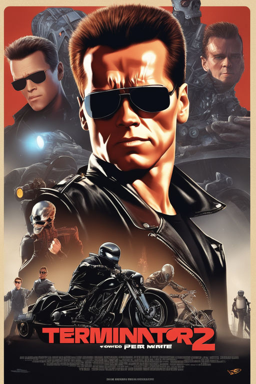 Terminator 2 as a Disney's Pixar movie poster by Ruhan Borgmann ...