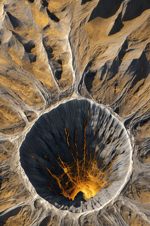 Top view of ominous patterns by Bart M.A. - Playground