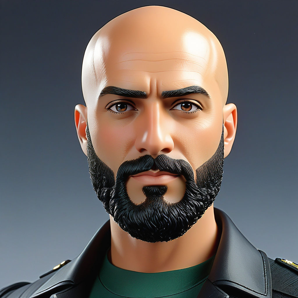 Good Looking Bald Man with Turkish-Mediterranean features an... by RHCP ...