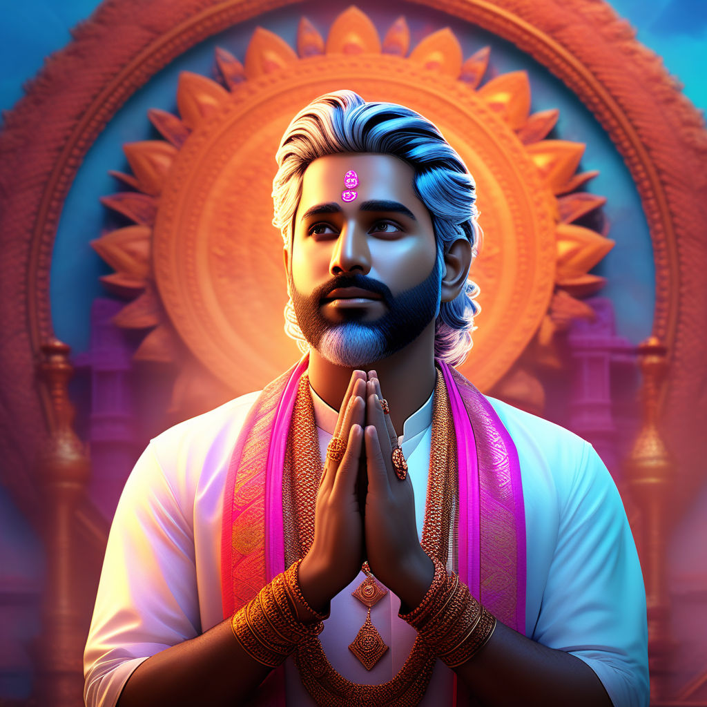 Prayer of Indian saint Sundar Sin by 葉得昌 - Playground