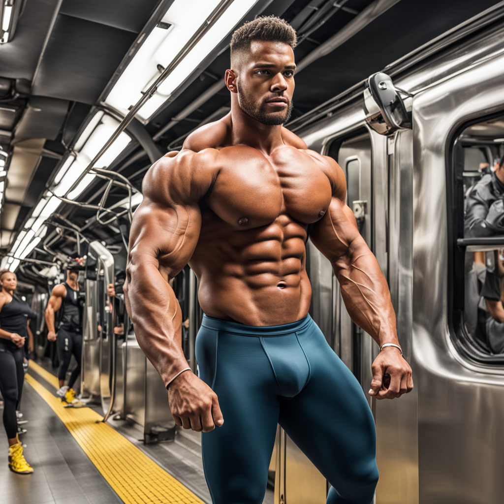 Side angle close-up of a massive and giant muscular good loo... by luuk ...