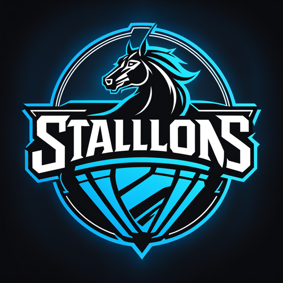 Professional awesome logo for the Stallions basketball team by John ...