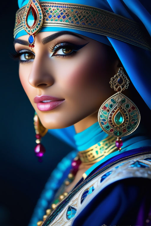 A mesmerizing portrait of a traditional Middle-Eastern dance... by zhao ...