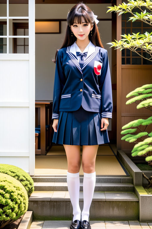 1980's Japanese School Uniform by Ezra Legum - Playground