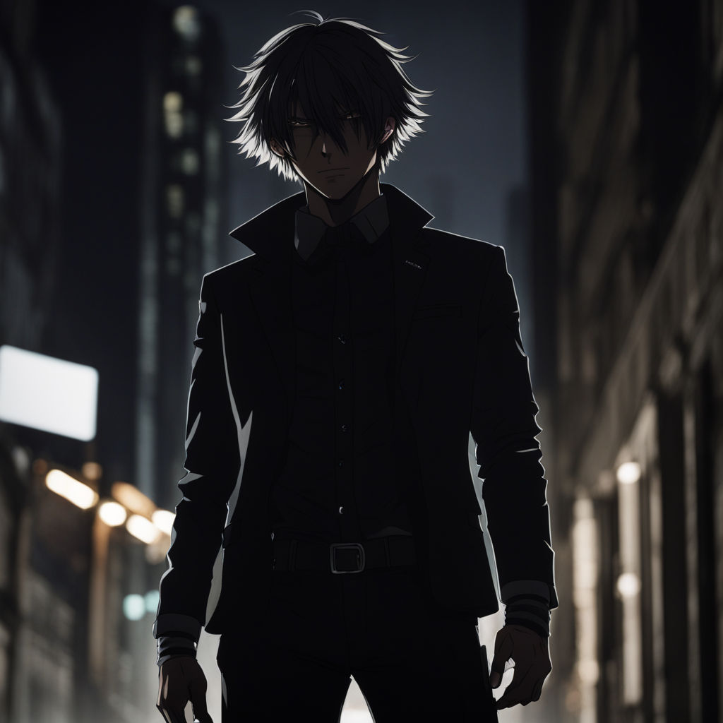 Makima from "Chainsaw Man" anime stands full body by Mahrez Mighri ...