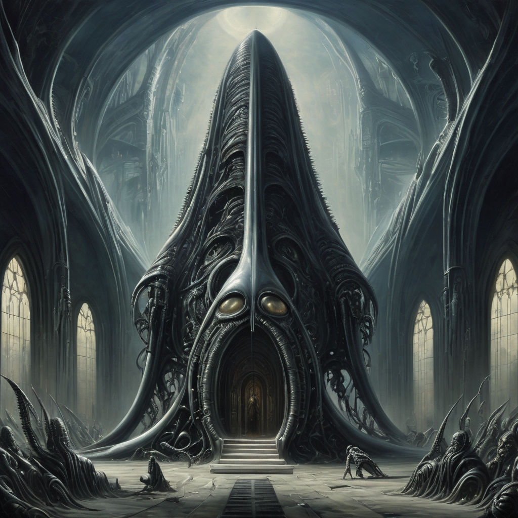 Church of aliens by Женя Замятин - Playground