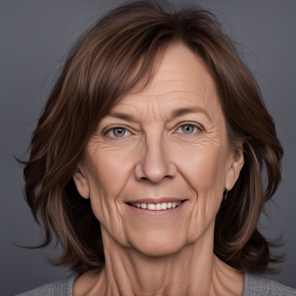 Photo of a 45-years old female person with brown hair by Britta Schulze ...