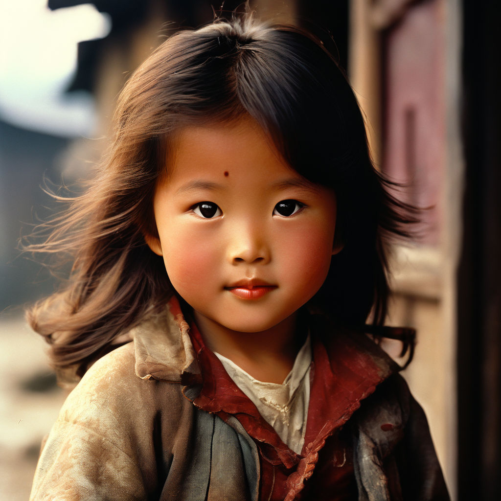 Generate me a picture of a Chinese little girl in the 1980s ... by Yee ... Generate me a picture of a Chinese little girl in the 1980s ... by Yee ...