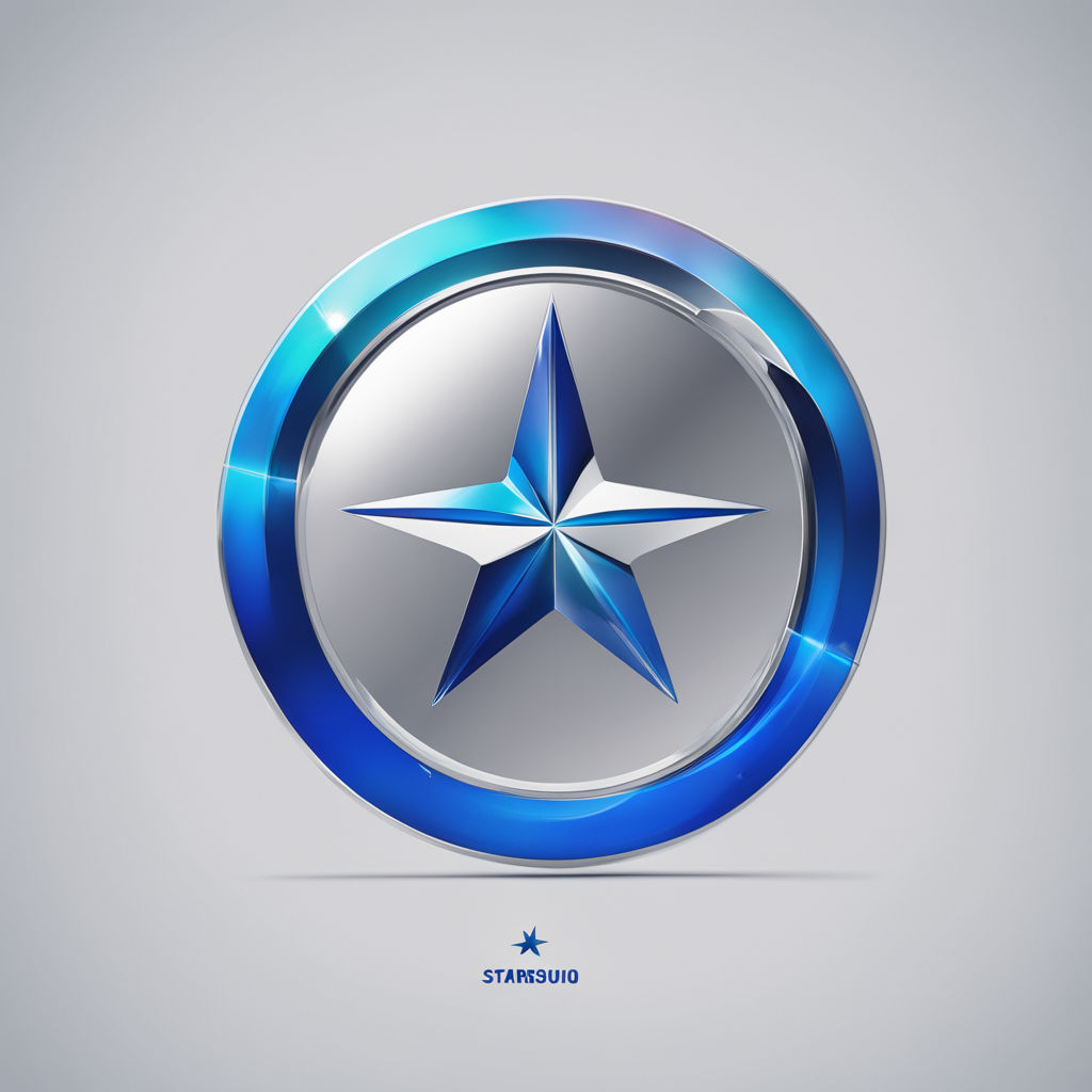 Staroid logo depicting a sleek star inspired by Samsung's "t... by ...