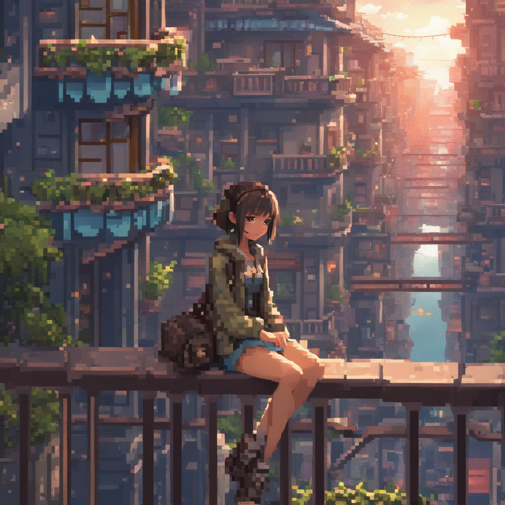 Solarpunk city by Raven - Playground