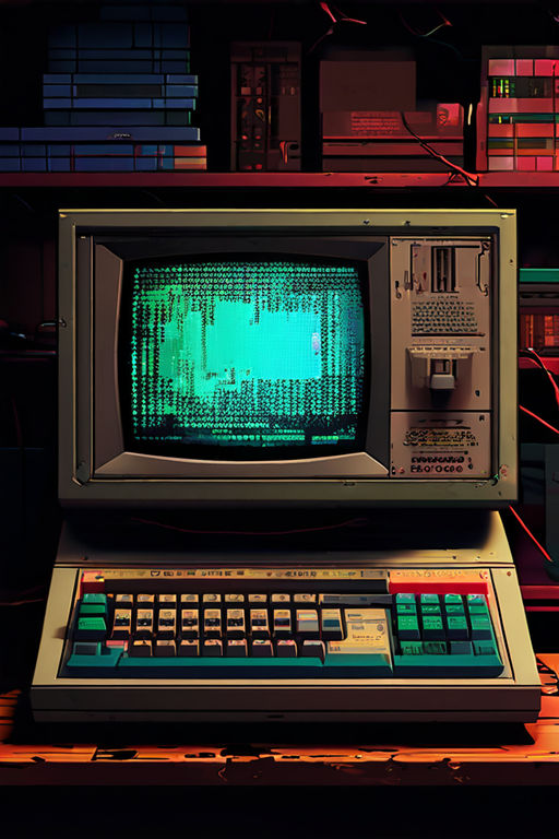 A nostalgic computer terminal by Spacey Blurr - Playground