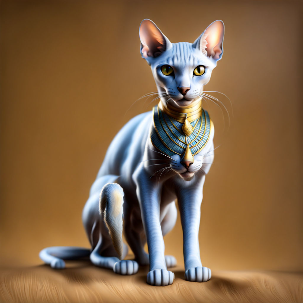Egyptian cat by Adventures of Pedro and Dinosinho - Playground