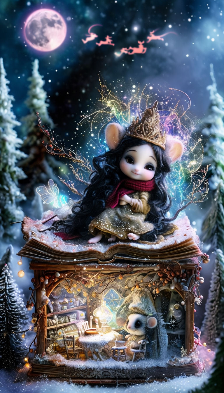 Pixar and Tim Burton style of A two tiny by Jonkin - Playground