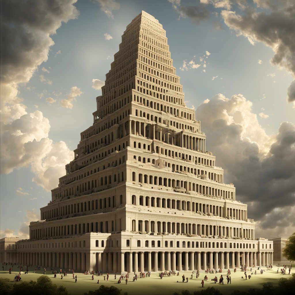 Redesigned Tower of Babel inspired by the U.S. Capitol Build... by John ...