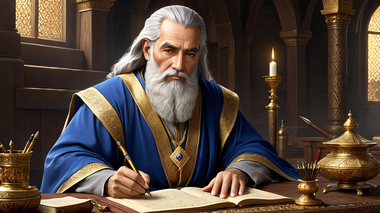 Create a digital portrait of Solomon in biblical times by Focus ...