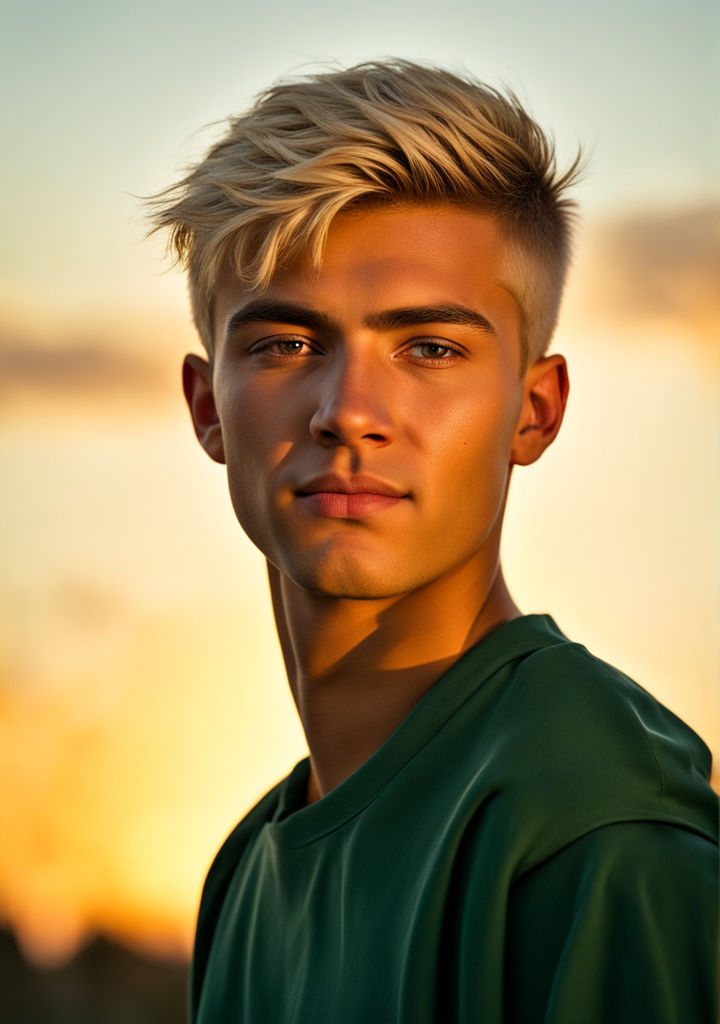 Portrait of a 18-year-old boy from Portugal by Danke Danke - Playground