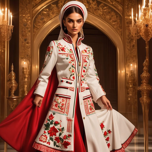 The design of the sport uniform of the Iranian team in this ... by ...