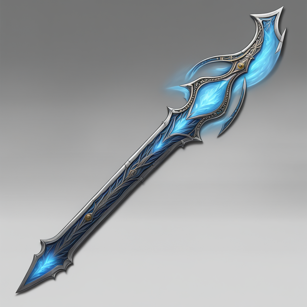 Design an image of a Shardblade inspired by the Stormlight A... by ...