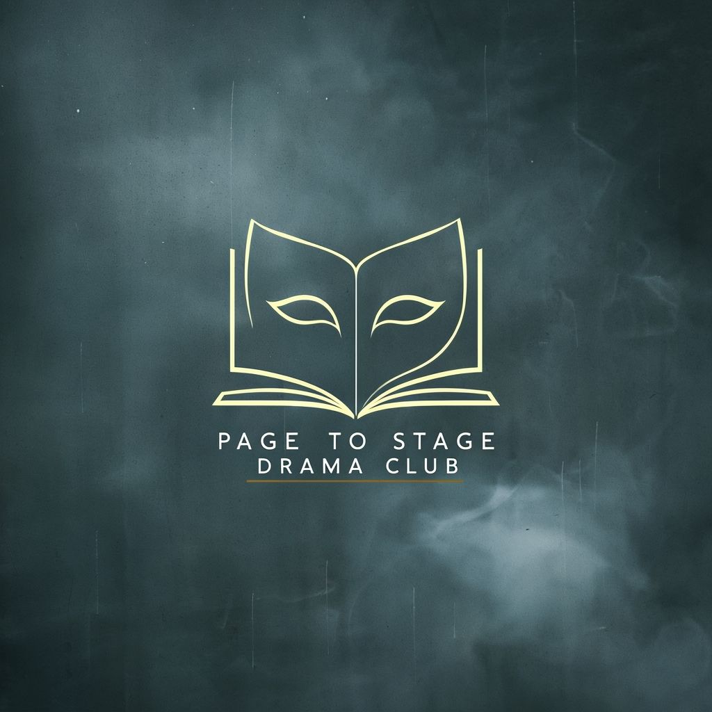 Drama Club Logo Design Template
