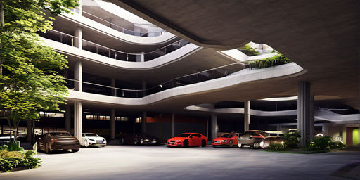 Multi-storey car park by Hasan YILDIRIM - Playground