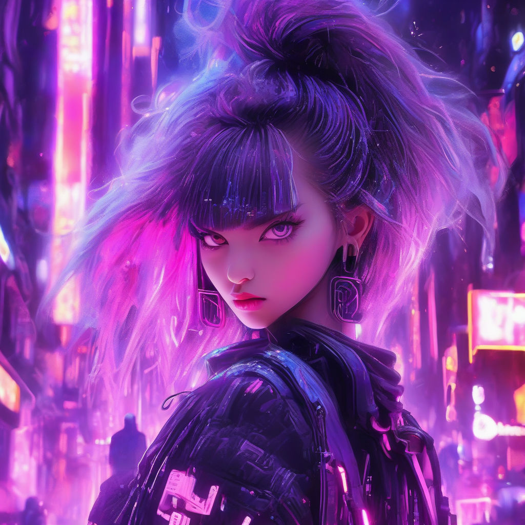 Lisa from BLACKPINK styled as a cartoon-realistic character by ...